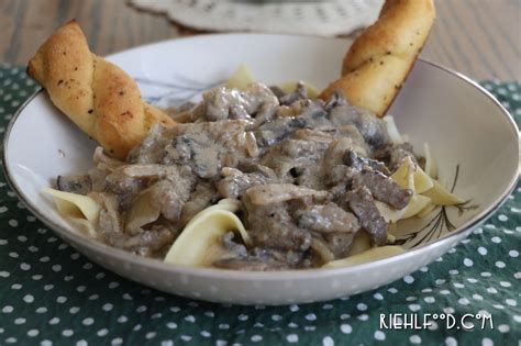 Filet Mignon Stroganoff