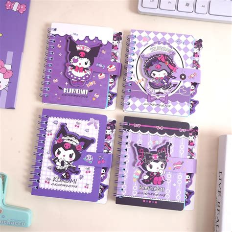 2025新品kuromi库洛米笔记本a7线圈本子高颜值三丽鸥卡通可爱少女心。kuromi Notebook A7 Cable20250122 Shopee Malaysia