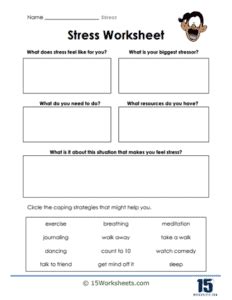 Stress Worksheets 15