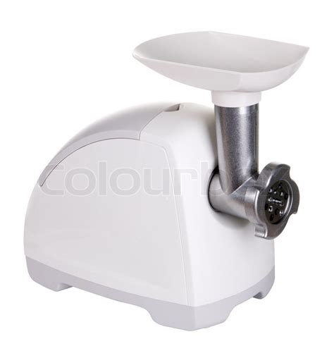 Modern Electric Mincing Machine Stock Image Colourbox
