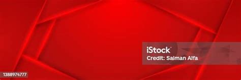 기업 네온 스타일 레드 와이드 배너 디자인 배경 어두운 빨간색 기술 기하학적 배경추3d 배너 디자인 벡터 일러스트레이션 0명에 대한 스톡 벡터 아트 및 기타 이미지 Istock