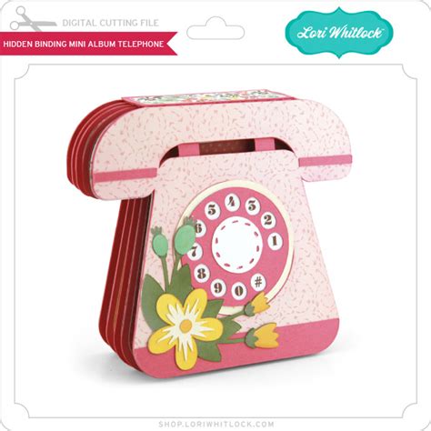 Hidden Binding Mini Album Star Lori Whitlocks Svg Shop