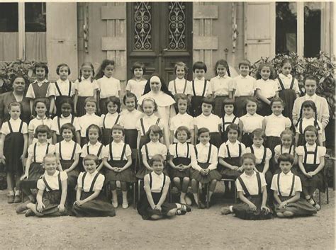 Photo De Classe 1958 Classe De 10ème Mademoiselle Tardif Et Madame