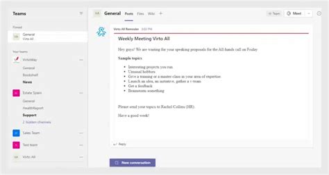 Alerts In Ms Teams Use Case And Video