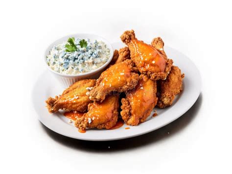 Buffalo Wings Crispy Fried Chicken Wings Tossed In Spicy Buffalo Sauce