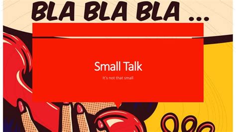 Small Talk Conversation Topics Dialogs121530pptx