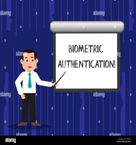 text sign showing biometric authentication business photo text