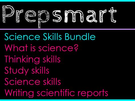 Science Skills Bundle Teaching Resources