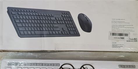 Jelly Comb IWG WJTZ White G Wireless Keyboard And Mouse Combo Computers Tech Parts