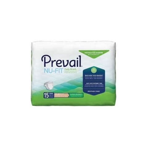 Prevail Nu Fit Adult Briefs Extra Large