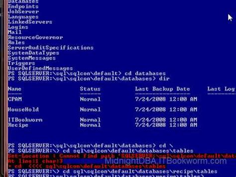Scripting Db Objects In Powershell Midnightdba