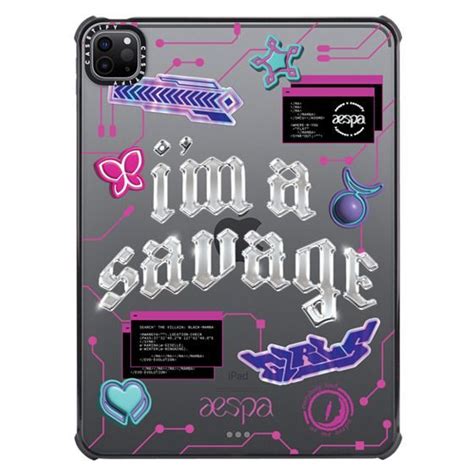 Aespa Sticker IPad Case Cute Illustration Ipad Case Ipad