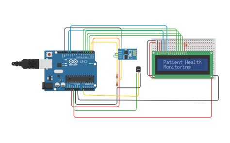 Circuit Design Thingspeak With Arduino Tinkercad