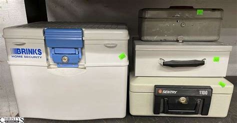 Brinks Home Security Safe Sentry 1100 Safe Box Money Box With Key