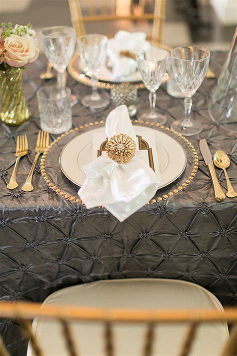 Art Deco Wedding Inspiration Glamour And Grace