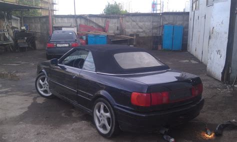 лед тронулся — Audi Cabriolet B4 2 8 л 1997 года кузовной ремонт
