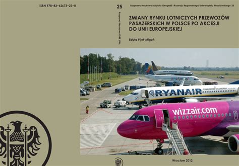 PDF Zmiany rynku lotniczych przewozów pasażerskich w Polsce po akcesji do Unii Europejskiej
