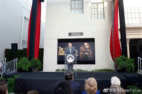 《教父》举行50周年重映仪式，导演弗朗西斯·福特·科波拉出席