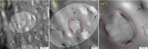 TEM Micrographs Of B NOR Nf5 C1 At Three Different Magnifications