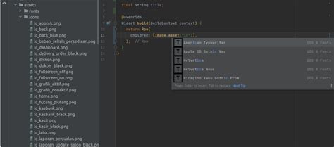 Asset Auto Completion Not Working In New Flutter Plugin Issue 12