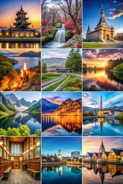 Realistic Scene Illumination Collection For Dynamic Lighting Effects Premium Ai Generated Image