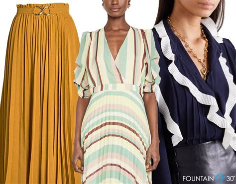 How To Wear Pleats When You Are Over 40
