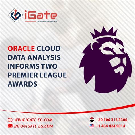 Igate Information Systems On Linkedin Premier League Oracle Igate