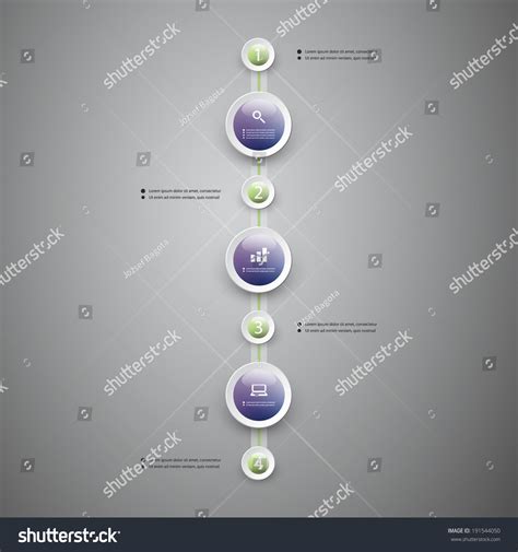 Infographic Concept Flow Chart Design Timeline Stock Vector Royalty Free Shutterstock