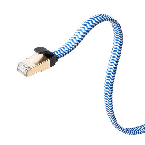 Cat7 フラットlanケーブル メッシュ 伝送速度10gbps 伝送帯域600mhz ツメ折れ防止カバー 3m 500 Lan7mefl