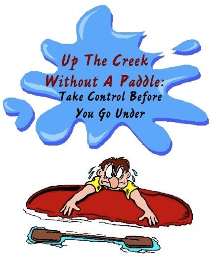 Up The Creek Without A Paddle Evil English
