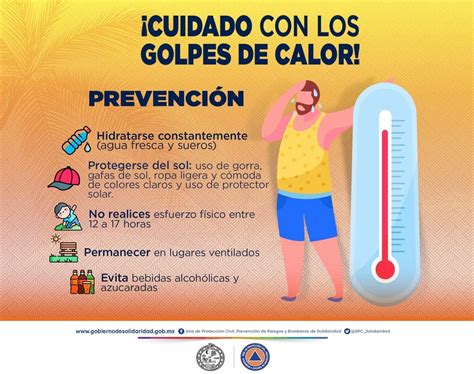 Invitan A Prevenir Golpes De Calor H Ayuntamiento De Solidaridad