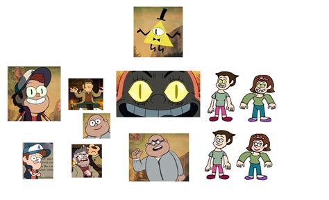 Alternate Timeline Bill Cipher Possesses The Bod By Abbysek On Deviantart