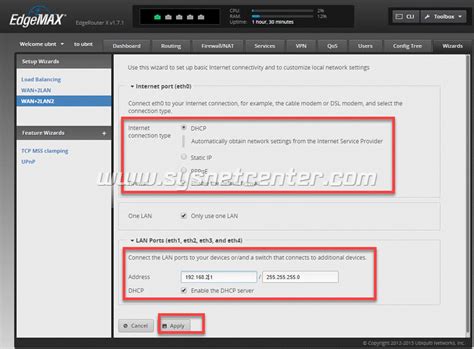คมอการ Config Ubiquiti EdgeRouter เบองตน