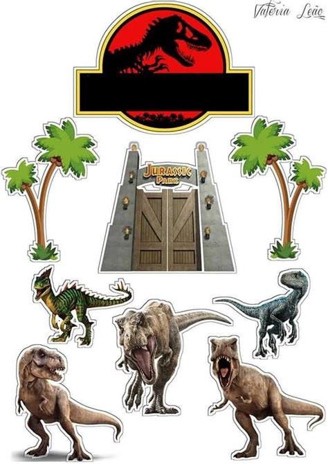 Fotos De Adél Em Díszítési Technikák FC1 Jurassic park birthday party