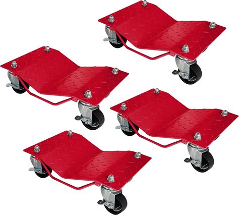 Heavy Duty Wheel Dolly Set 4 Piece Car Moving Dollies