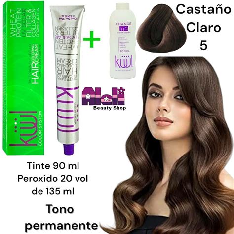 Tinte 5 Castaño Claro Kuul Aleli Beauty Shop