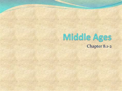 Ppt Middle Ages Powerpoint Presentation Free Download Id3119726