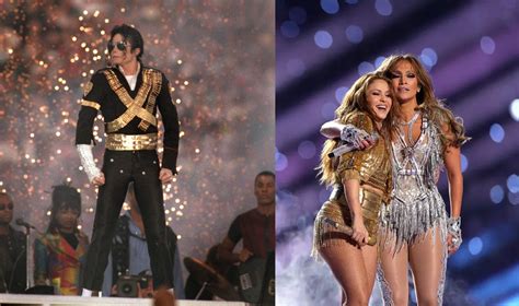 Super Bowl Jlo Y Shakira Vs Michael Jackson ¿cuál Es Tu Favorito