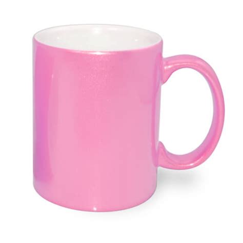 Metalen Mok 330 Ml Roze Sublimation Thermal Transfer Roze MOKKEN EN