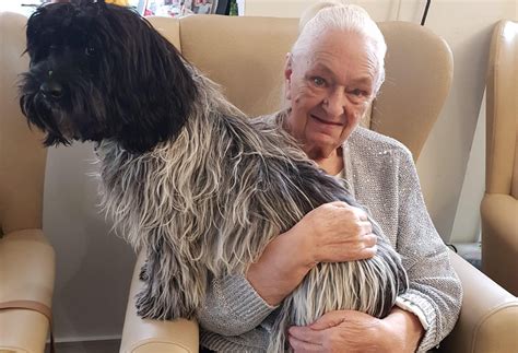 Roseacres Residents Delight At Pooch Peppers Visits