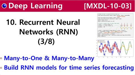 Mxdl 10 03 Recurrent Neural Networks Rnn 38 Build Rnn Models