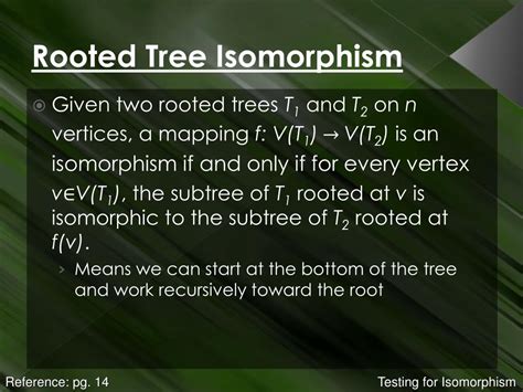 Ppt Partitioning The Labeled Spanning Trees Of An Arbitrary Graph Into Isomorphism Classes