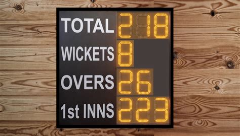 Cricket Scoreboards Jms Cricket Equipment