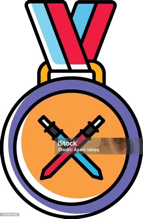 극지 메달 벡터 색상 누락 아이콘 디자인 겨울 시즌 요소 기호 스노우 보드 장비 기호 익스트림 스포츠 스톡 일러스트 경쟁 상 개념 결심에 대한 스톡 벡터 아트 및 기타