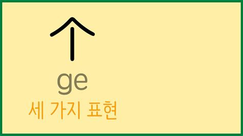 중국어 个를 이용한 세 가지 표현 Youtube