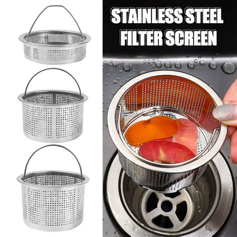 Kitchen And Bathroom Sink Strainer Stainless Steel Sink Drains