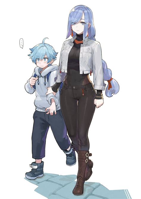 Shenhe And Chongyun Genshin Impact Drawn By Junseojh1029 Danbooru