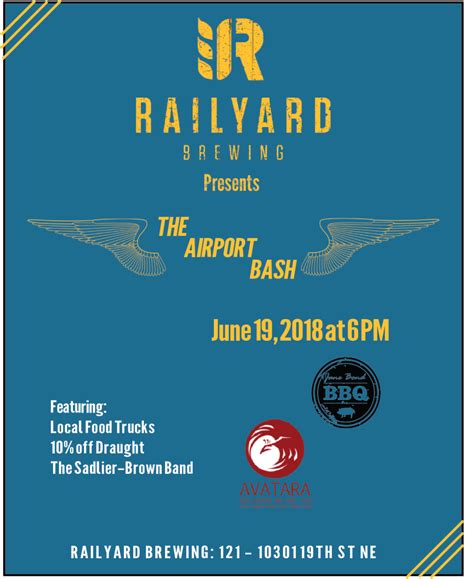 Railyard Brewing Airport Bash Arthur Spachman