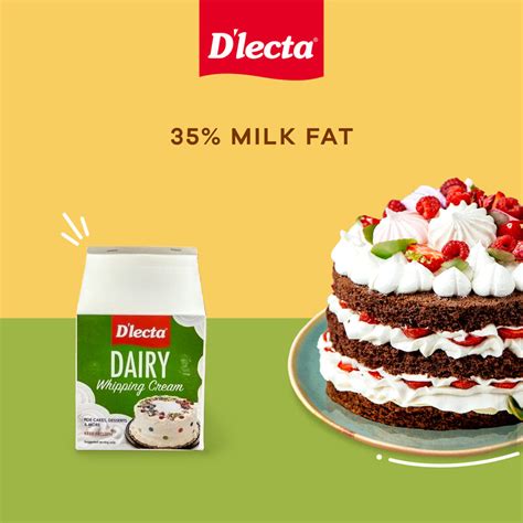 Dairy Whipping Cream 1kg Dlecta