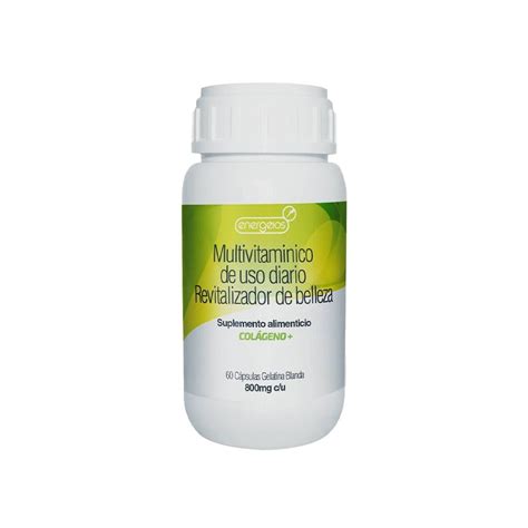 Suplemento Alimenticio Facial Time Energeios Revitalizador De Belleza